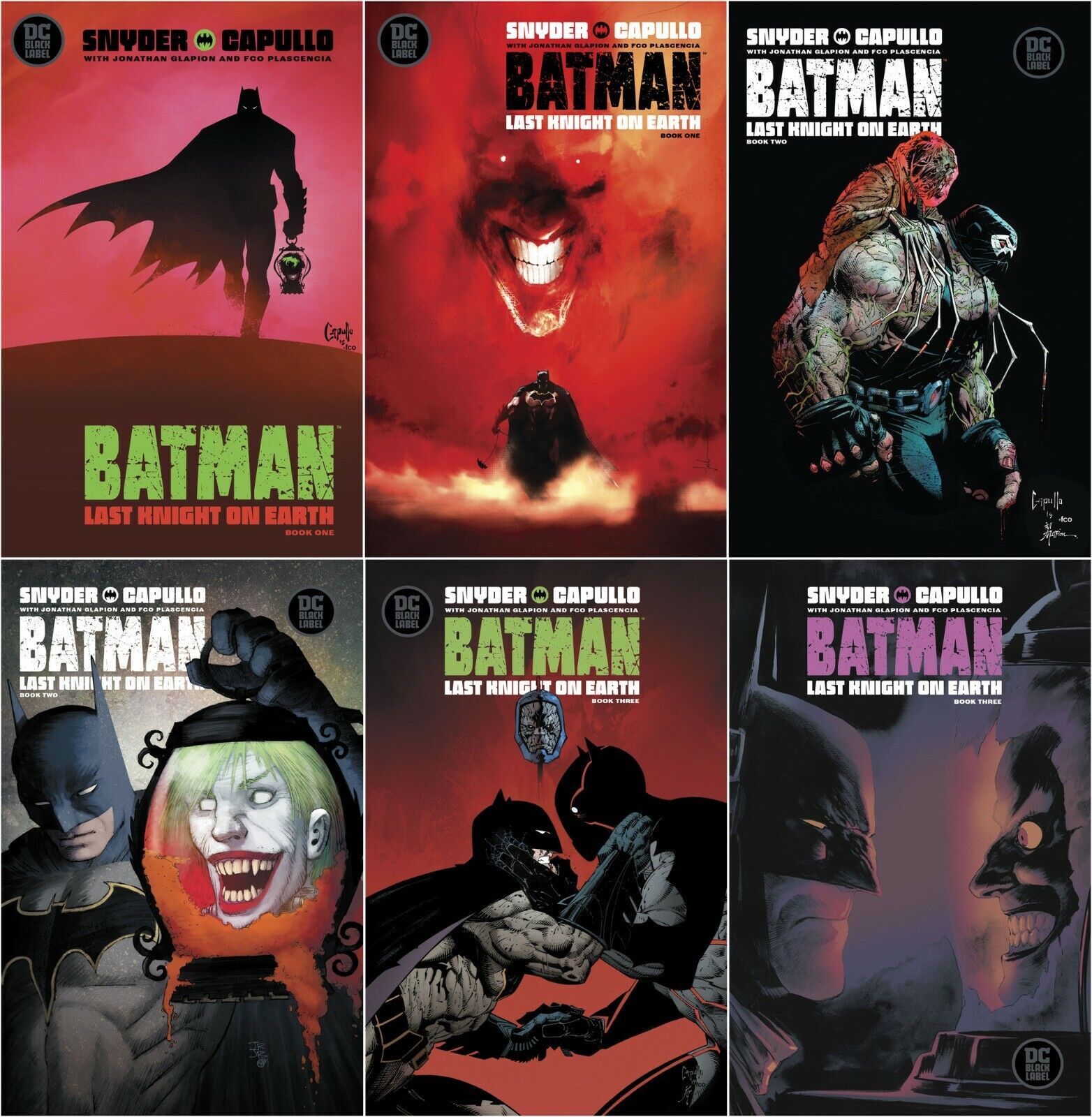 BATMAN LAST KNIGHT ON EARTH - Select issues from mini-series BATMAN LAST KNIGHT ON EARTH - Select issues from mini-series