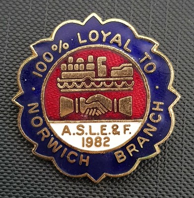 Aslef Badges for sale in UK | 41 second-hand Aslef Badges