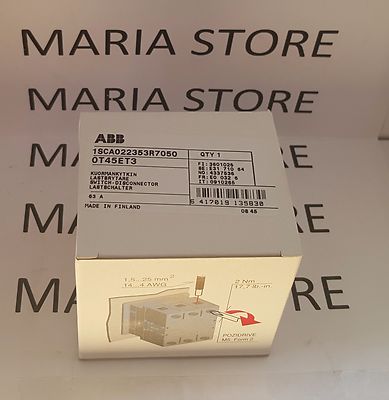 30 Amps & Under - Abb Disconnect Switch
