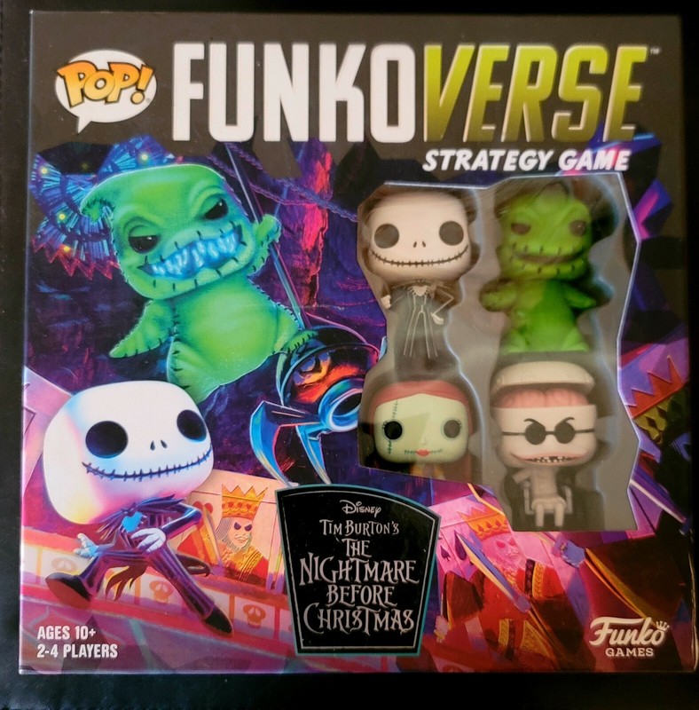 Funkoverse Strategy Game: Tim Burton’s The Nightmare Before Christmas ...