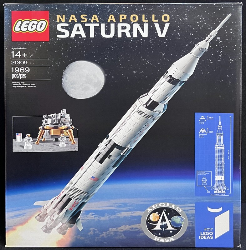 LEGO Ideas NASA Apollo Saturn V Building Kit