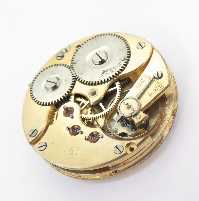 .IWC SS & CO Stauffer & Co Peerless Swiss Lever Pocket Watch Movement ...