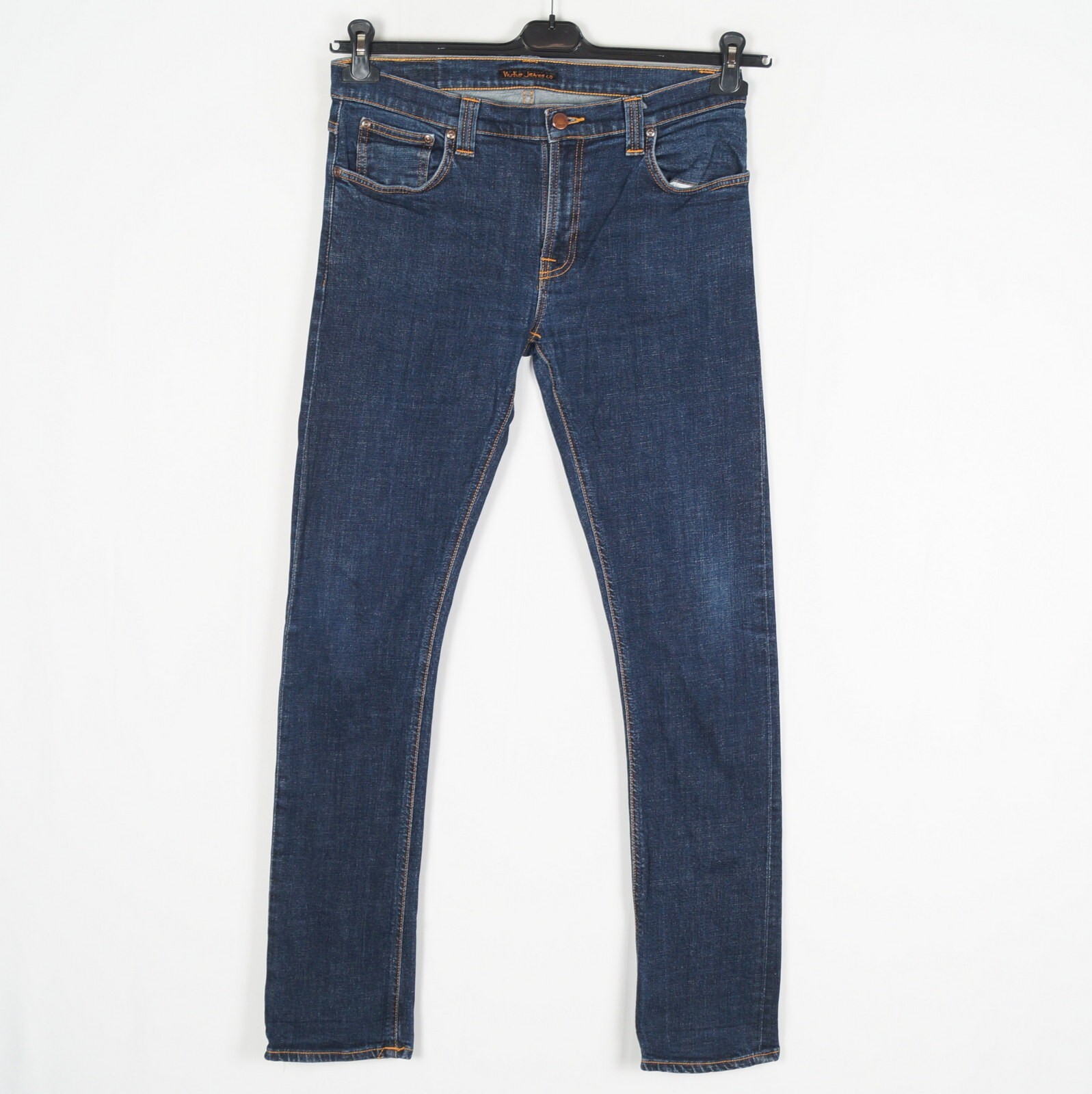 NUDIE JEANS TUBE TOM Org.Twill Rinsed Men Jeans Size W34 L34 NUDIE JEANS TUBE TOM Org.Twill Rinsed Men Jeans Size W34 L34