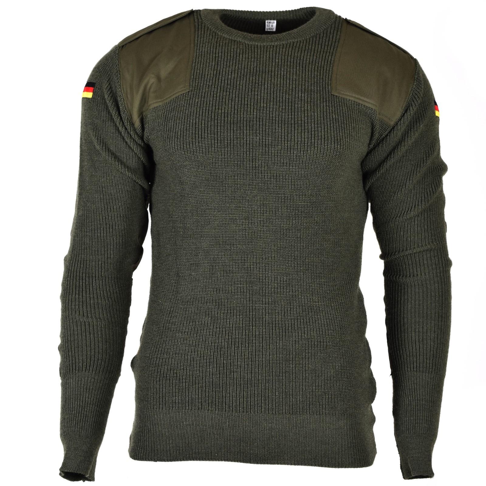Original German army pullover Commando Jumper Green Olive Original German army pullover Commando Jumper Green Olive