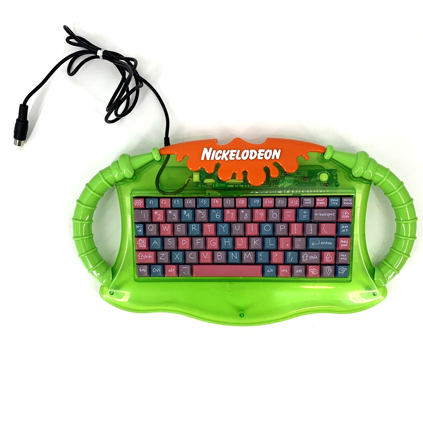 Brainworks Computer | Vtg 90s 1995 Nickelodeon it's A Keyboard
