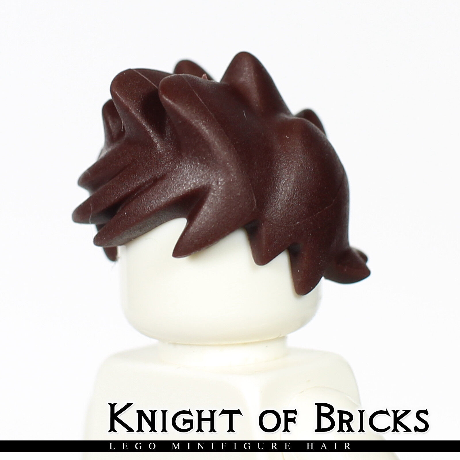 LEGO Minifigure Hair DARK BROWN 15705 Male Spiked and Tousled | eBay LEGO Minifigure Hair DARK BROWN 15705 Male Spiked and Tousled | eBay