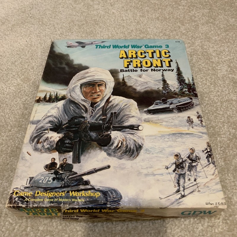 Arctic Front: Battle for Norway (1985) Board Game – Board Game Guys