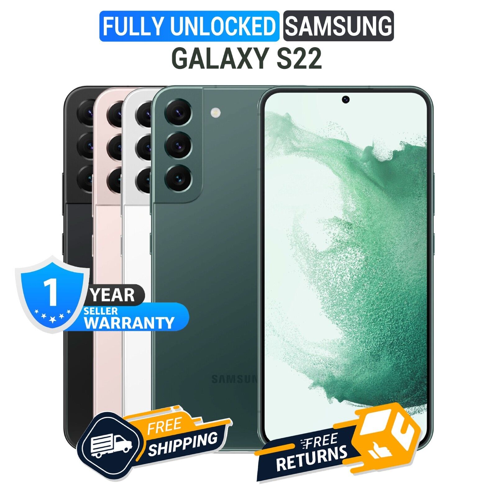 Samsung Galaxy S22 5G Factory Unlocked SM-S901U1 - Excellent Samsung Galaxy S22 5G Factory Unlocked SM-S901U1 - Excellent