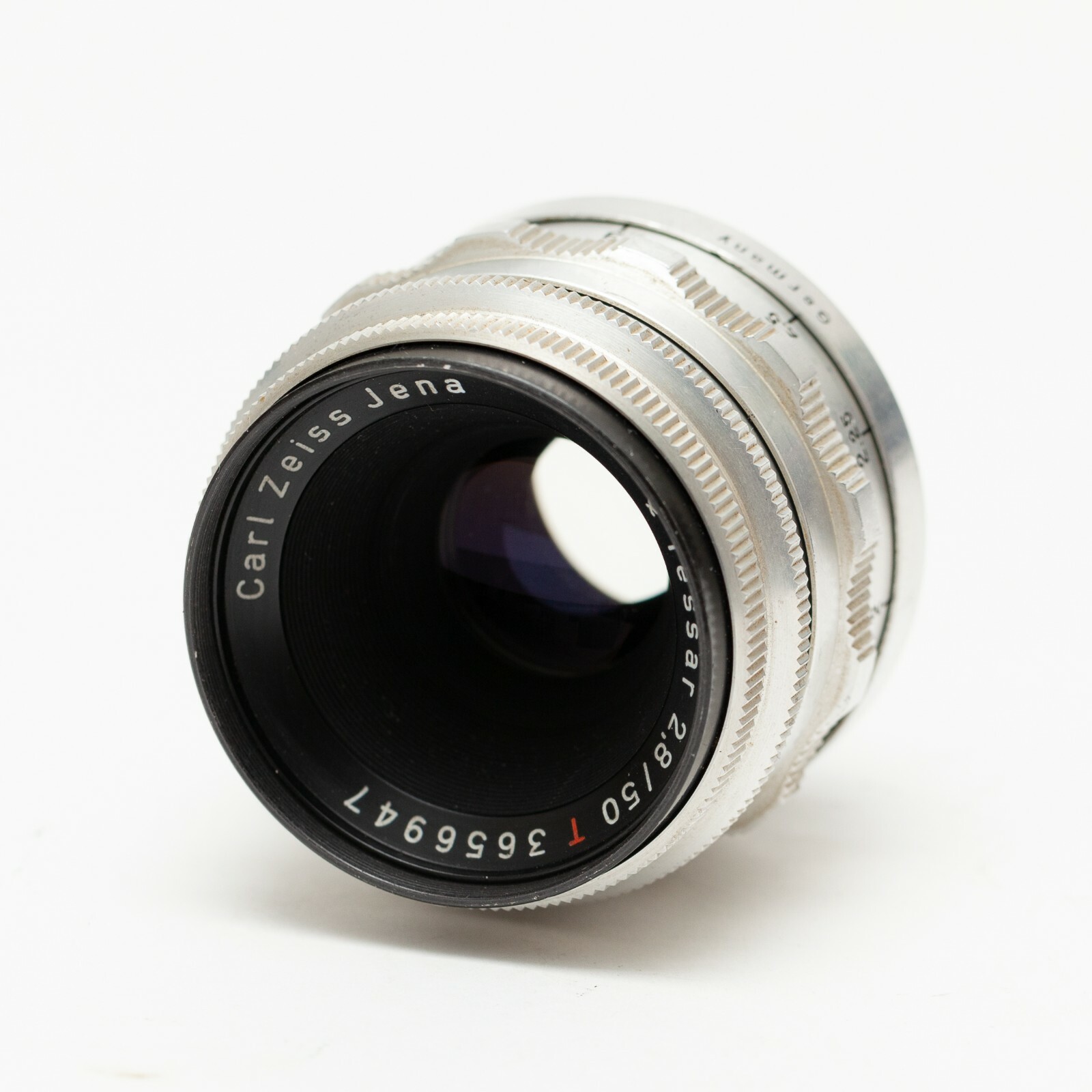 Rare 14 Blades Carl Zeiss Jena Red T Tessar 50mm F2.8 Exakta Rare 14 Blades Carl Zeiss Jena Red T Tessar 50mm F2.8 Exakta