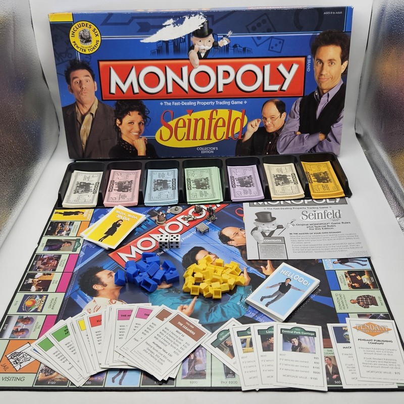 Monopoly: Seinfeld Collector’s Edition (2009) Board Game – Board Game Guys