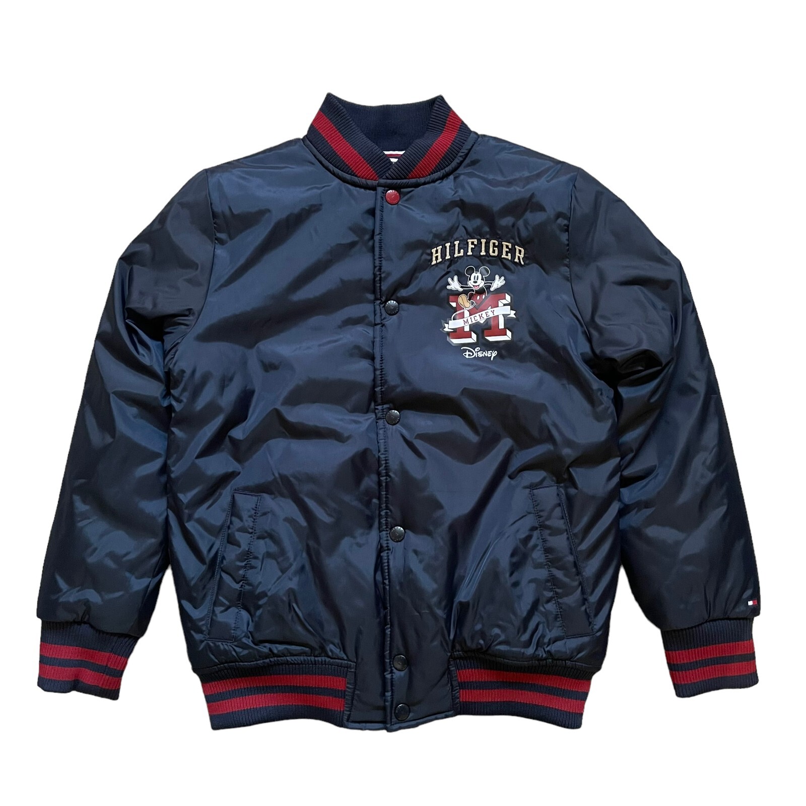 NWT Tommy Hilfiger X Disney Big Boys' Varsity Mickey Mouse NWT Tommy Hilfiger X Disney Big Boys' Varsity Mickey Mouse