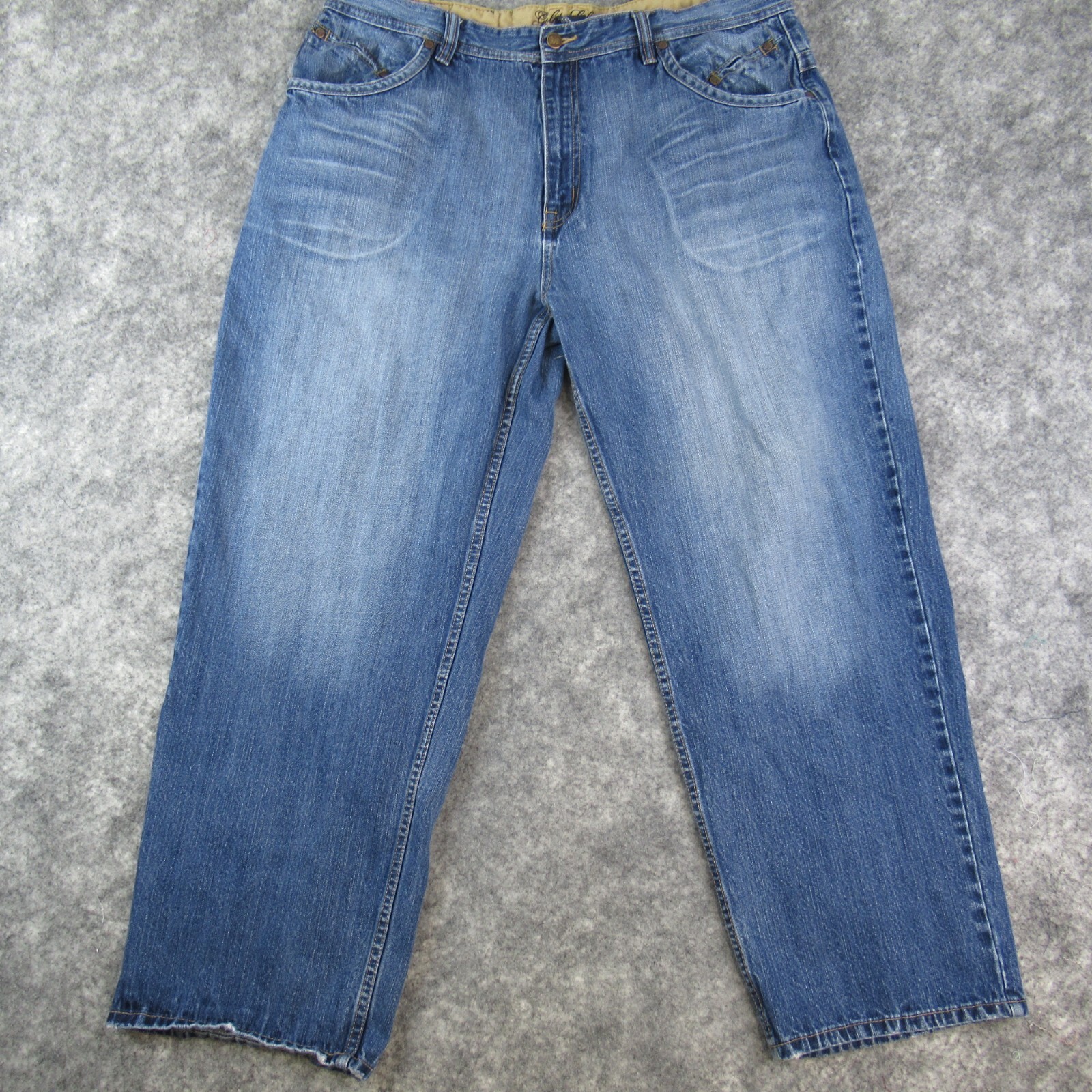 Vibes GL Gold Label Jeans Mens 42x32* Y2K Skater Baggy Faded Vibes GL Gold Label Jeans Mens 42x32* Y2K Skater Baggy Faded