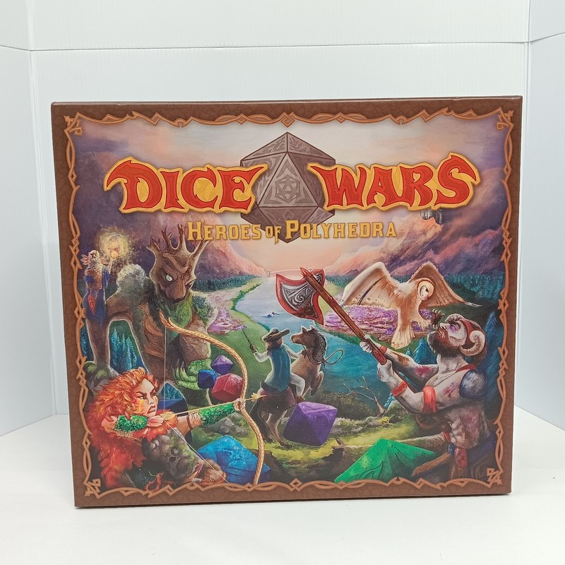 Dice Wars: Heroes of Polyhedra (2018) Board Game – Board Game Guys