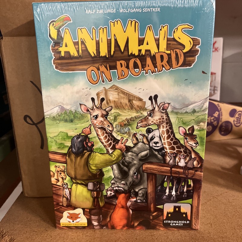 Animals on Board (2016) Board Game – Board Game Guys