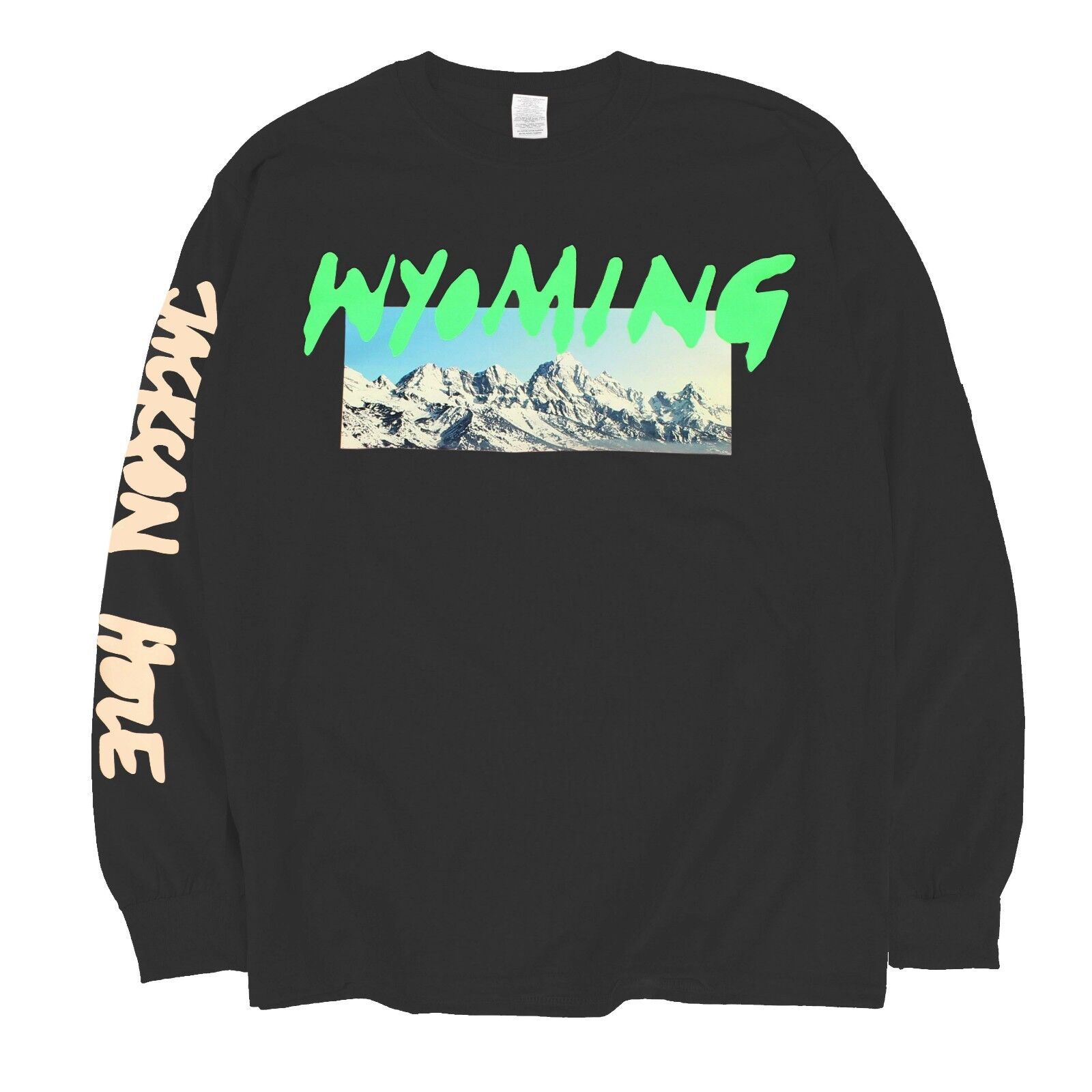 Kanye West Ye Wyoming Long Sleeve T Shirt Listening Party Kanye West Ye Wyoming Long Sleeve T Shirt Listening Party