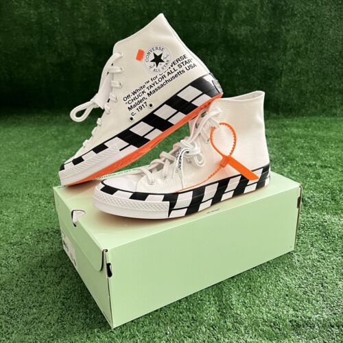 Off-White Converse Chuck Taylor All-Star 70 Hi Men's 10 Off-White Converse Chuck Taylor All-Star 70 Hi Men's 10