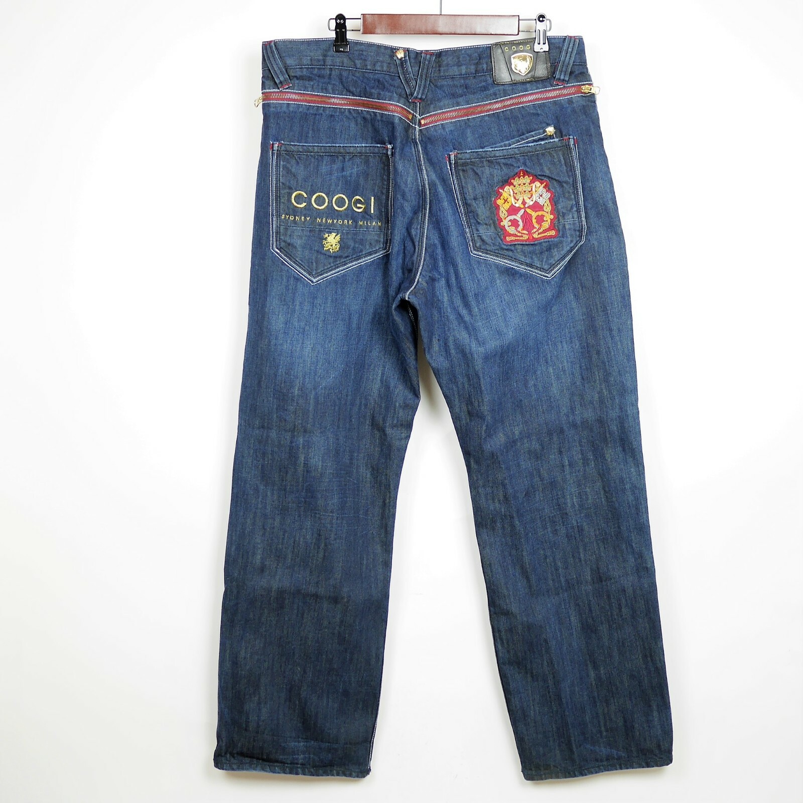 COOGI JEANS Men's 38x34 - Dark wash blue jeans denim pants COOGI JEANS Men's 38x34 - Dark wash blue jeans denim pants