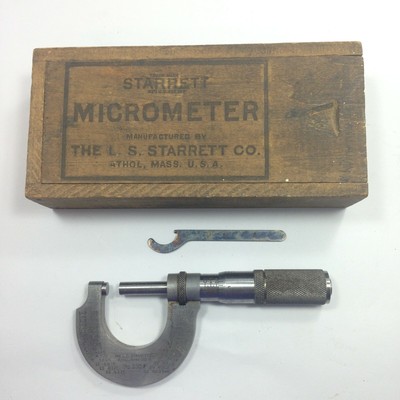 Micrometers - Vintage Starrett 1