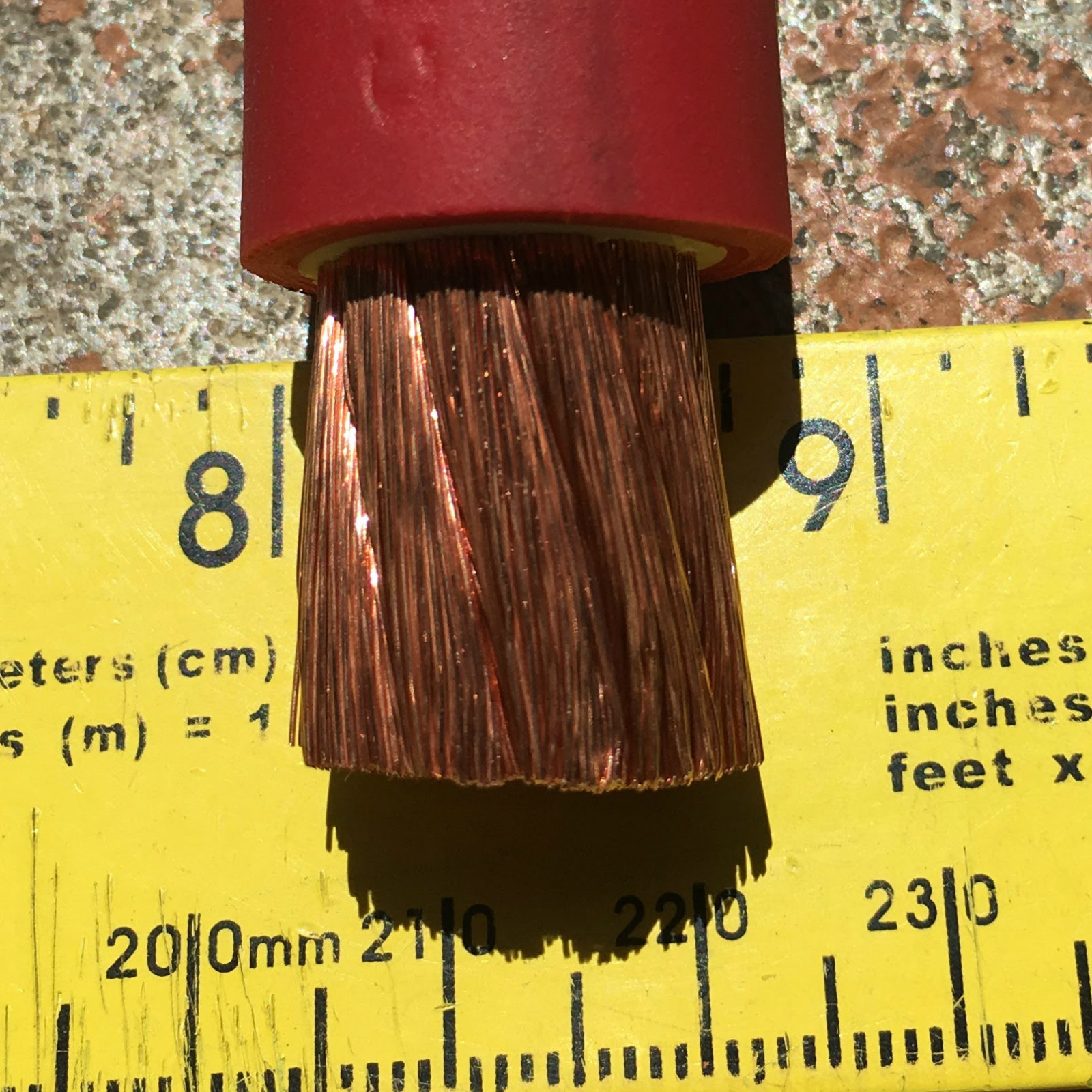 4/0 AWG 0000 Gauge Copper Battery Cable Power Wire Auto-Marine-Inverter ...