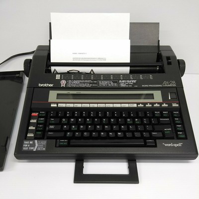 Typewriters & Word Processors - Vintage Brother
