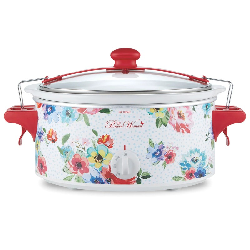 6 Quart The Pioneer Woman Portable Slow Cooker