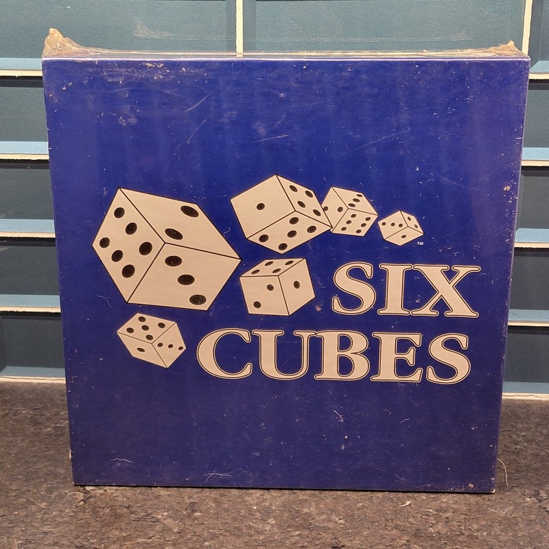Six Cubes (1989) Board Game – Board Game Guys