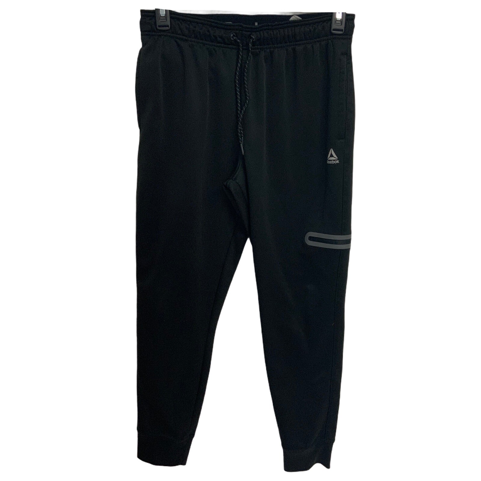 Reebok men's sweatpants sport black elastic waist size M | eBay Reebok men's sweatpants sport black elastic waist size M | eBay
