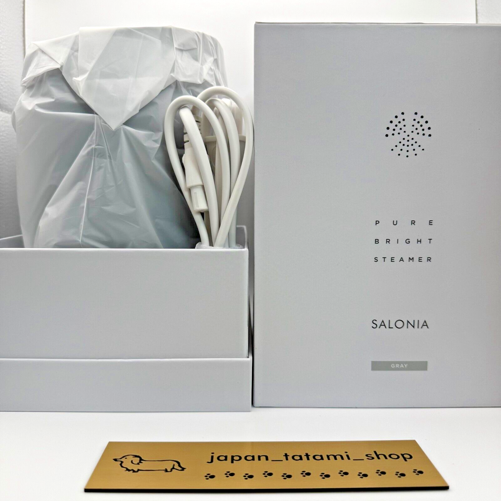 SALONIA Pure Bright Steamer Facial Device Face Steamer SALONIA Pure Bright Steamer Facial Device Face Steamer