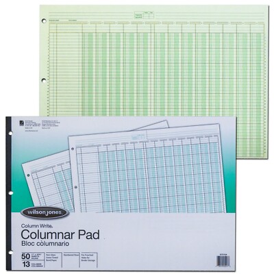 Forms & Record Keeping - Columnar Pads
