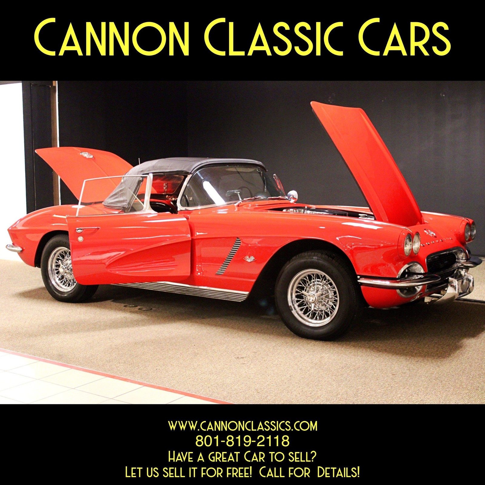 ***1962 Chevrolet Corvette 327 V8 Red*** - Used Chevrolet Corvette for ...