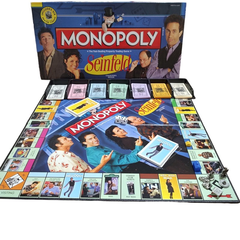 Monopoly: Seinfeld Collector’s Edition (2009) Board Game – Board Game Guys