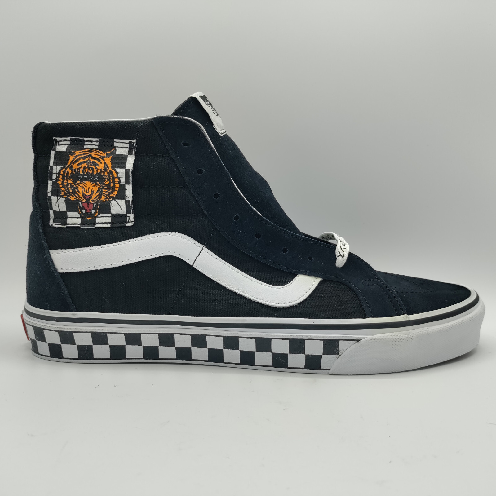 Vans Sk8 Hi Tiger Checker Re-Issue Kanji Japanese Shoes Vans Sk8 Hi Tiger Checker Re-Issue Kanji Japanese Shoes