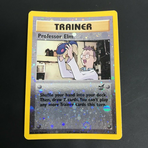 Professor Elm Pokemon Cards - Find Pokemon Card Pictures With Our ...