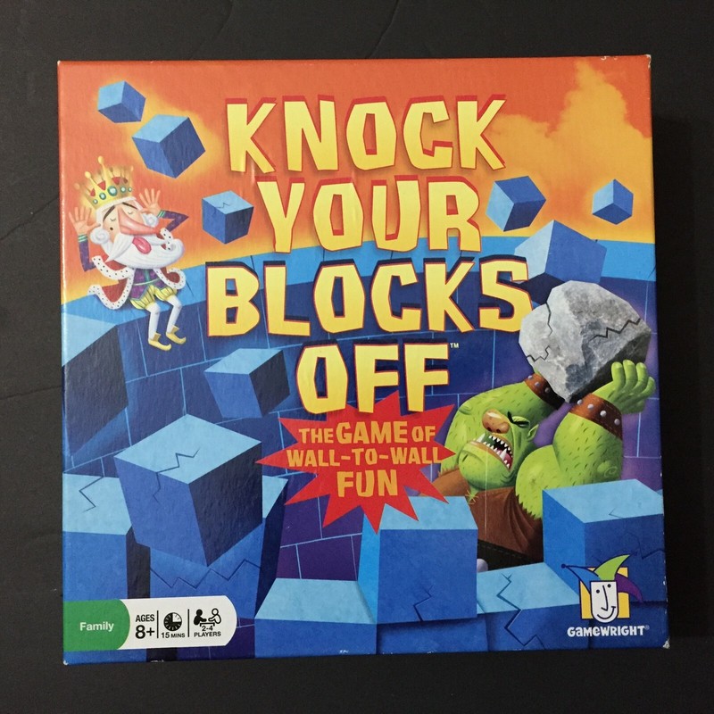 Knock Your Blocks Off (2011) Board Game – Board Game Guys