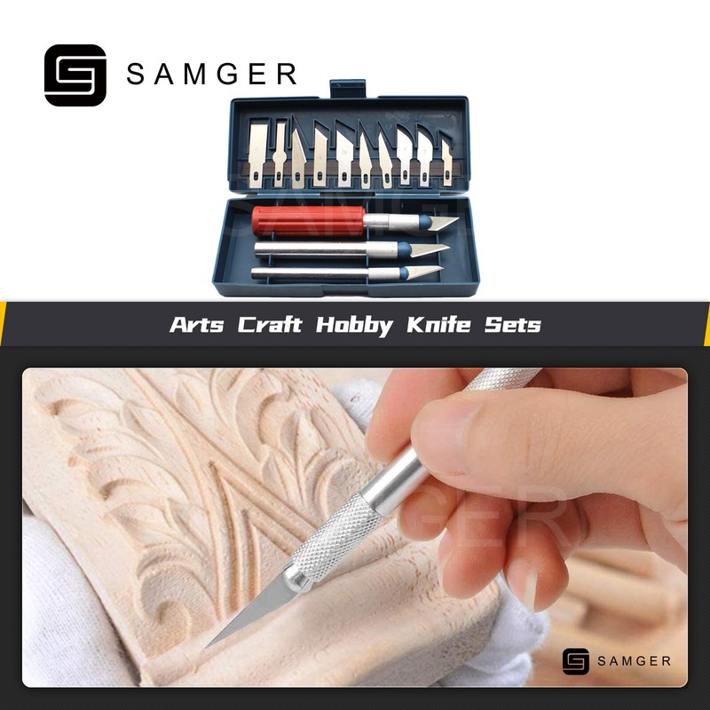 Precision Razor Blade Exacto Cutting Tool Arts Ceaft Hobby Knife Kit S ...