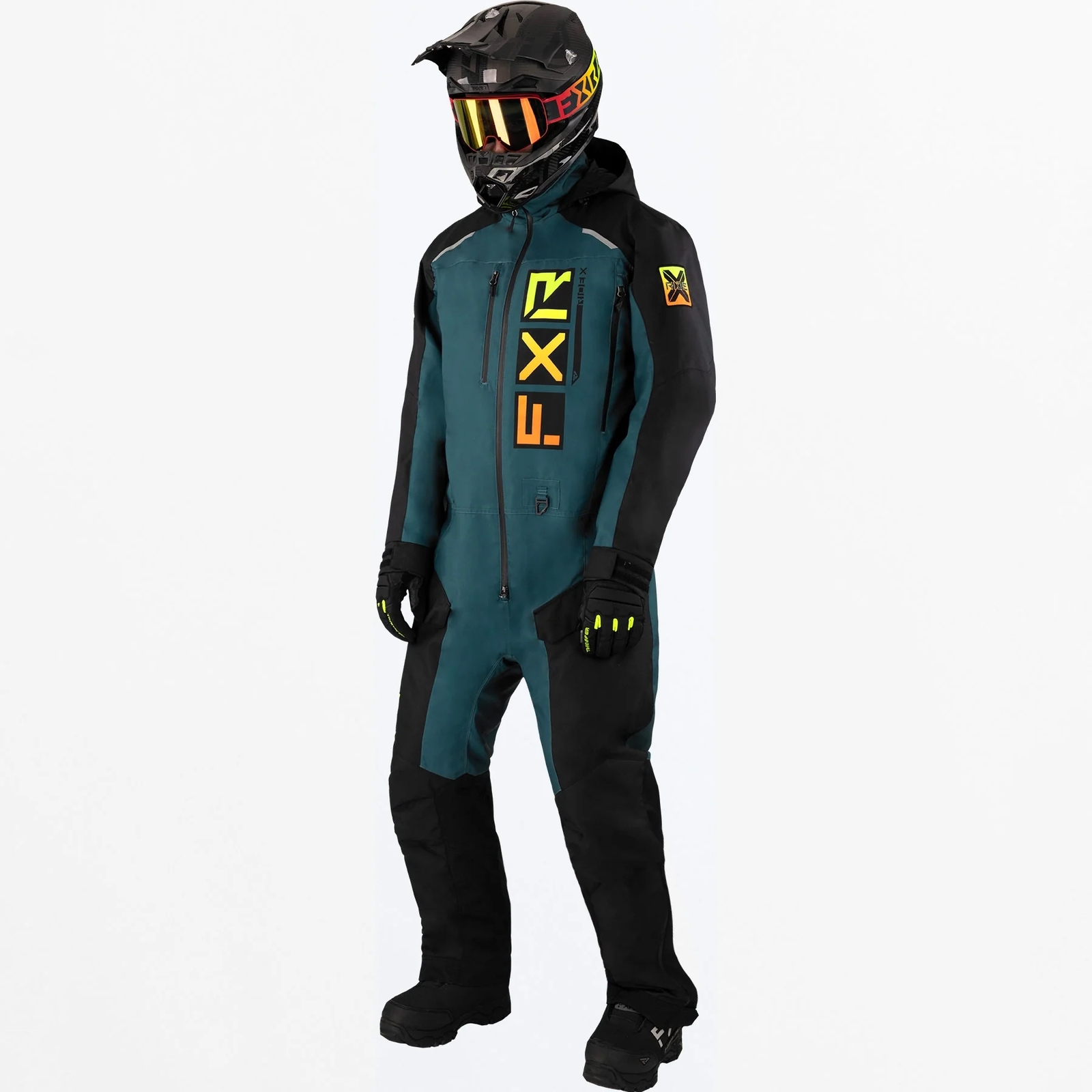 FXR Racing - 232813-1057-10 - Recruit F.A.S.T. Insulated Monosuit for ...