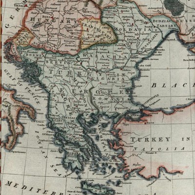 1900-Now - Map Of Romania - Vatican
