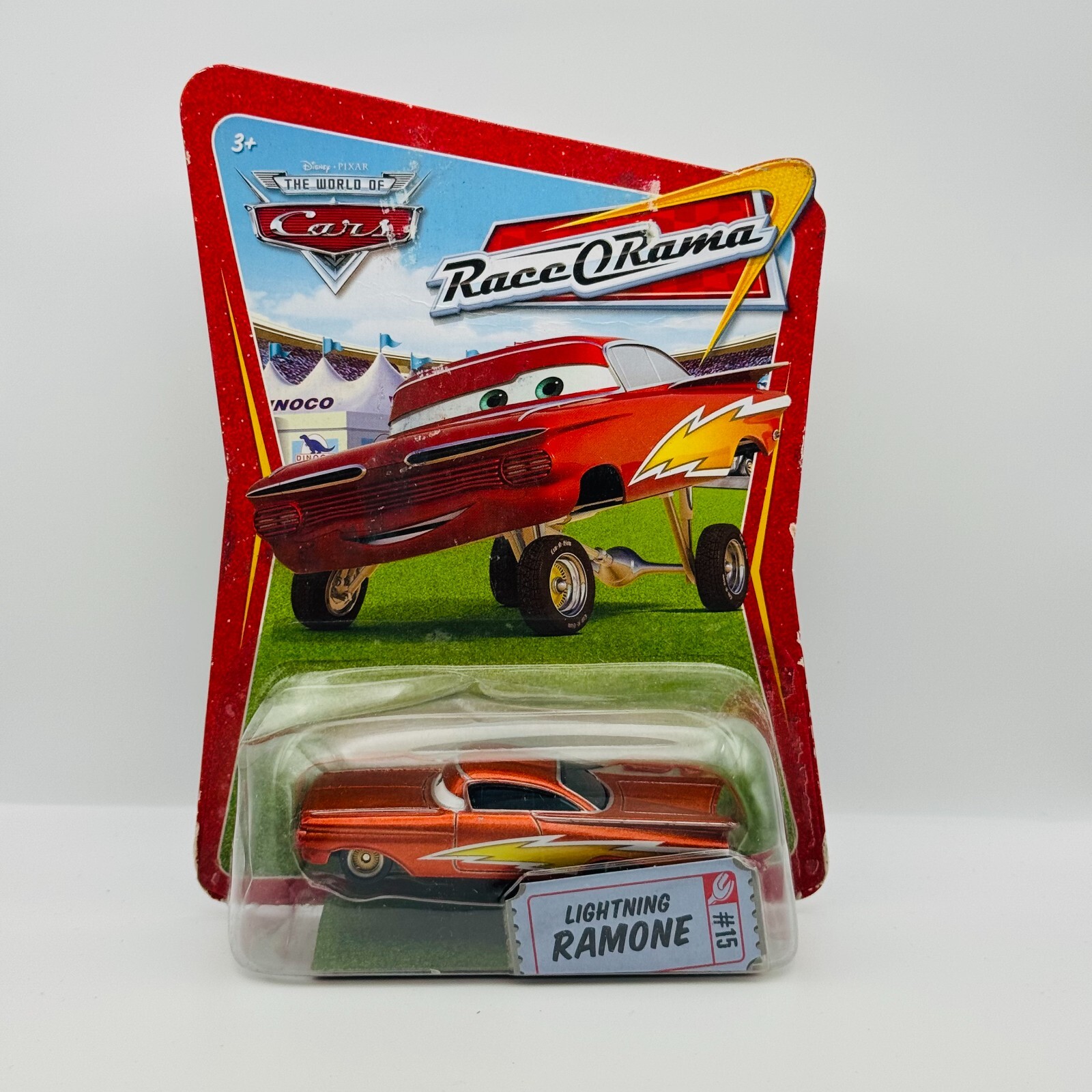 Disney Pixar Cars - LIGHTNING RAMONE Race O Rama 2009 - 1:55 Diecastの ...