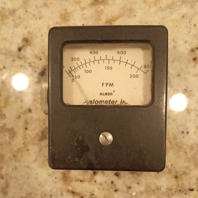 Flow Meters - Vintage Alnor Velometer