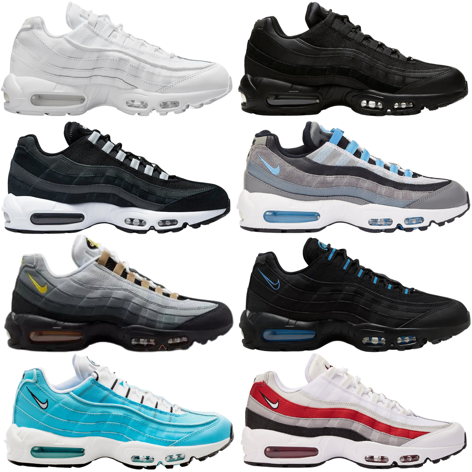 BRAND NEW Nike AIR MAX 95 Men's Casual Shoes ALL COLORS US BRAND NEW Nike AIR MAX 95 Men's Casual Shoes ALL COLORS US