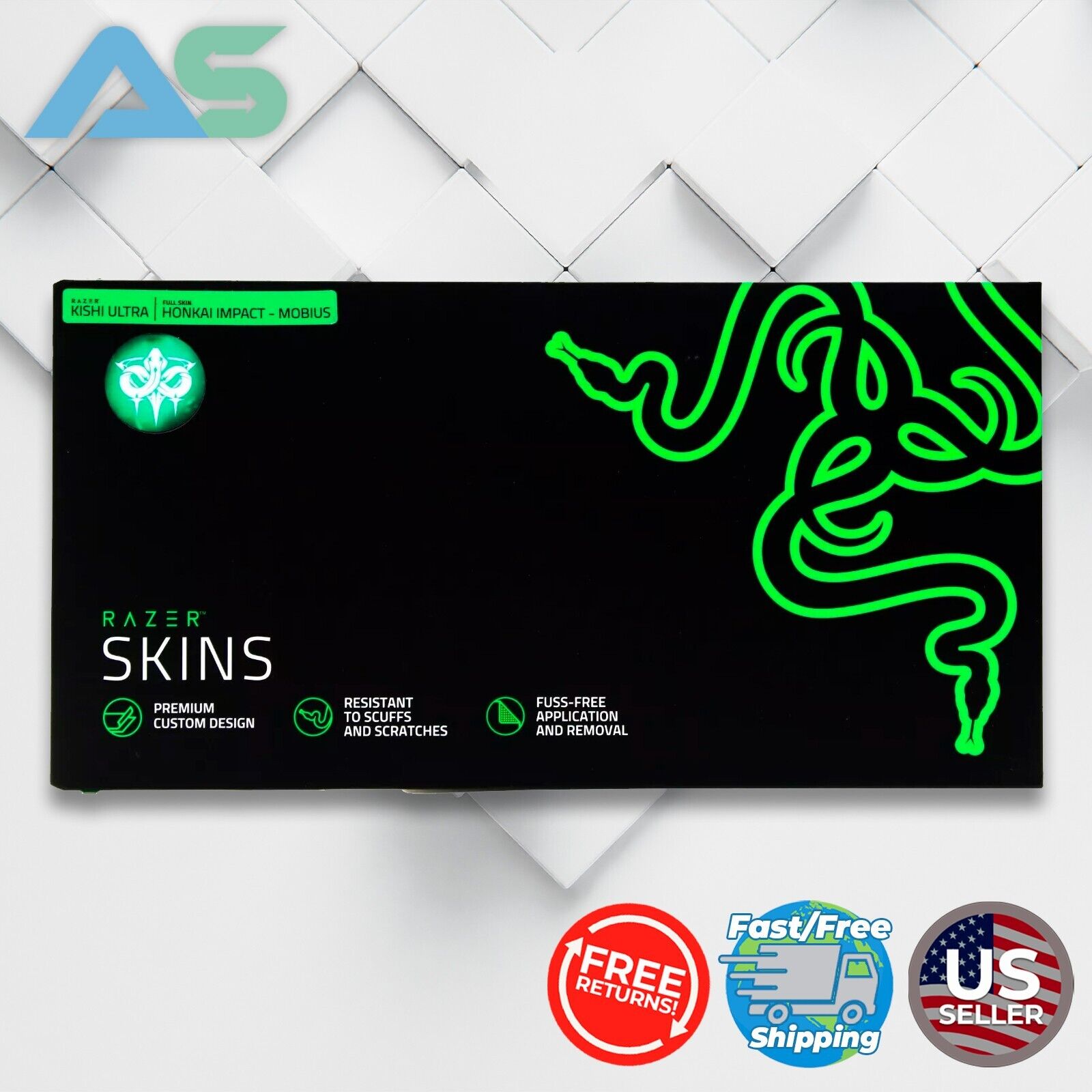 Razer Kishi Ultra Mobile Gaming Controller Full Skin Razer Kishi Ultra Mobile Gaming Controller Full Skin