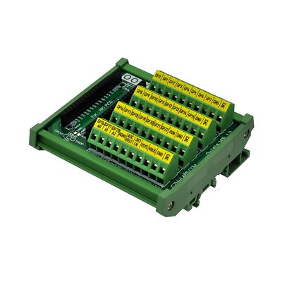 Pico | Din Rail Mount Screw Terminal Block Breakout Module For Raspberry Pi