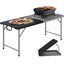 Portable Camping Kitchen Table Folding Grill Cook Storage Picnic ...