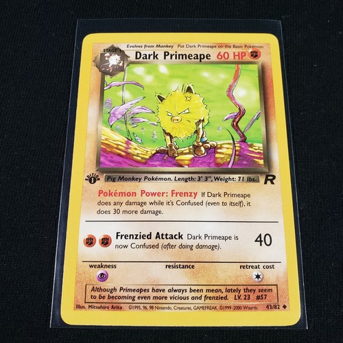 Dark Primeape Pokemon Cards - Find Pokemon Card Pictures With Our ...