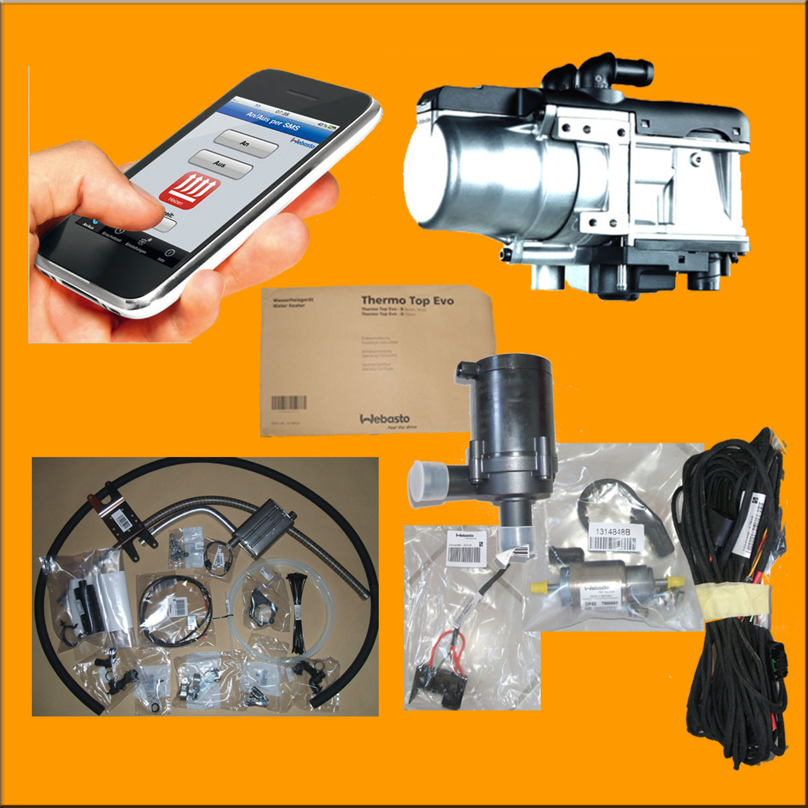 WEBASTO STANDHEIZUNG DIESEL THERMO TOP EVO 5