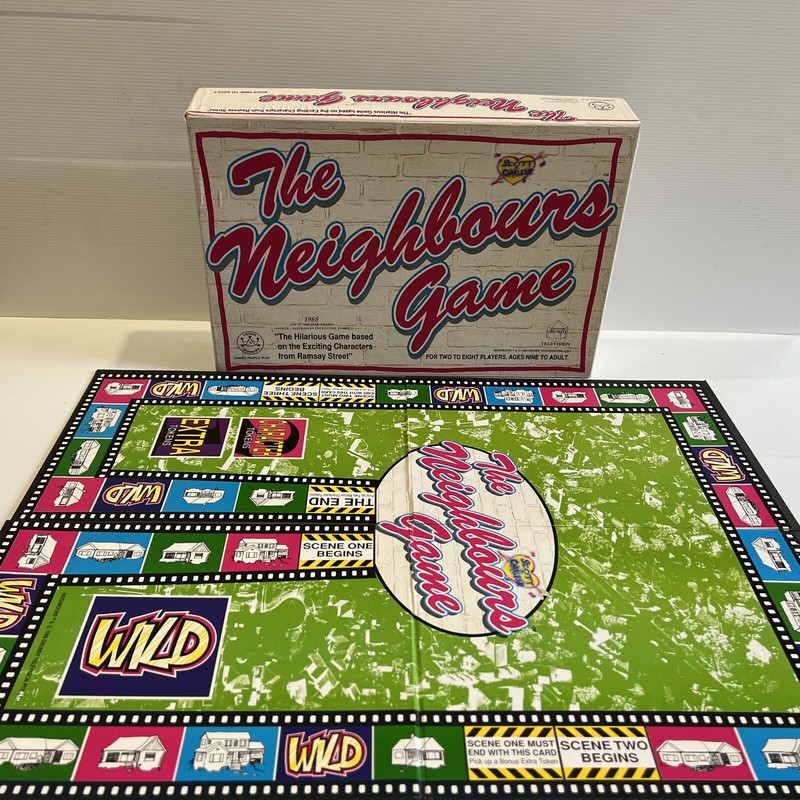 The Neighbours Game (1988) Board Game – Board Game Guys
