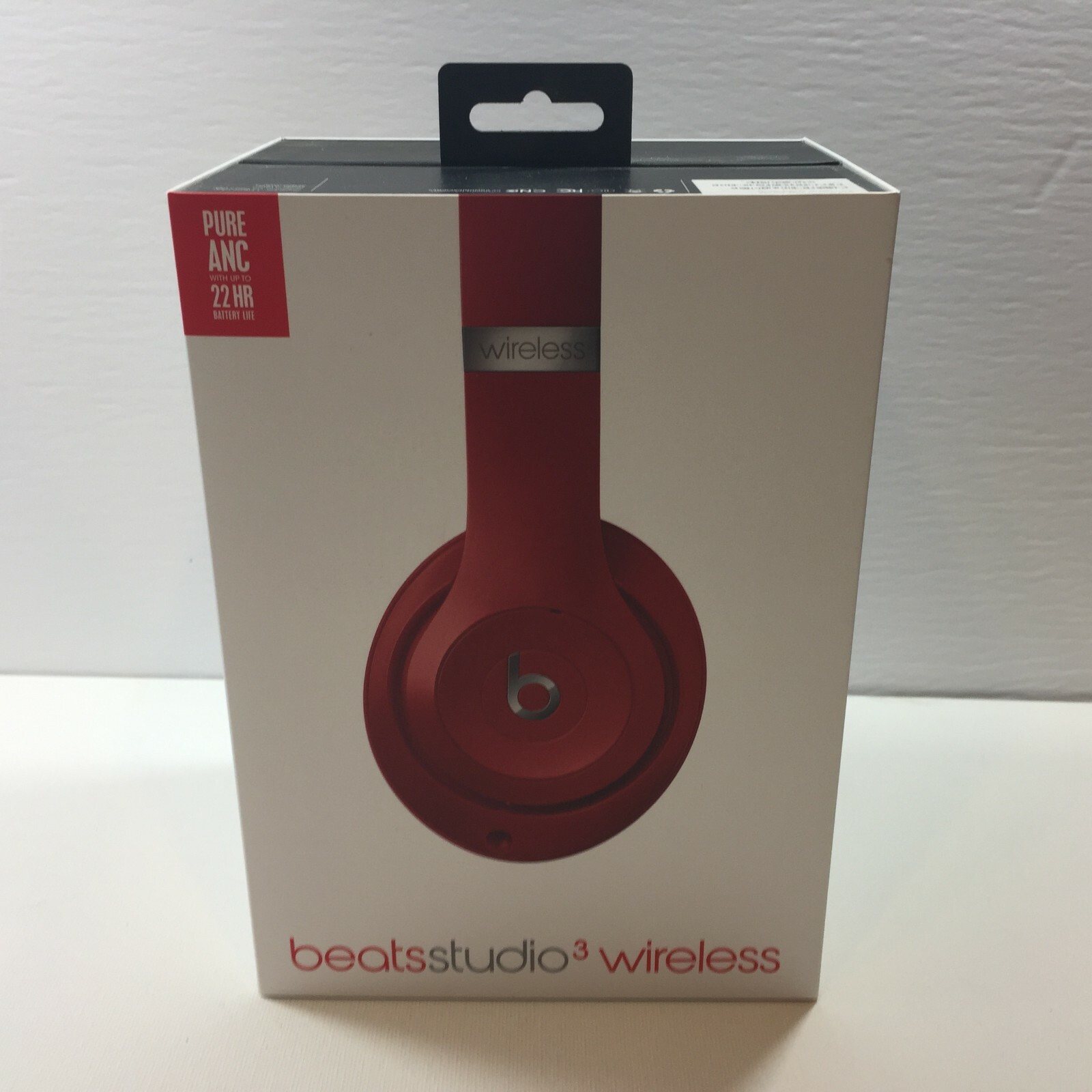 Beats Studio 3 Wireless Red Headphone Set Pure ANC 22hr Beats Studio 3 Wireless Red Headphone Set Pure ANC 22hr