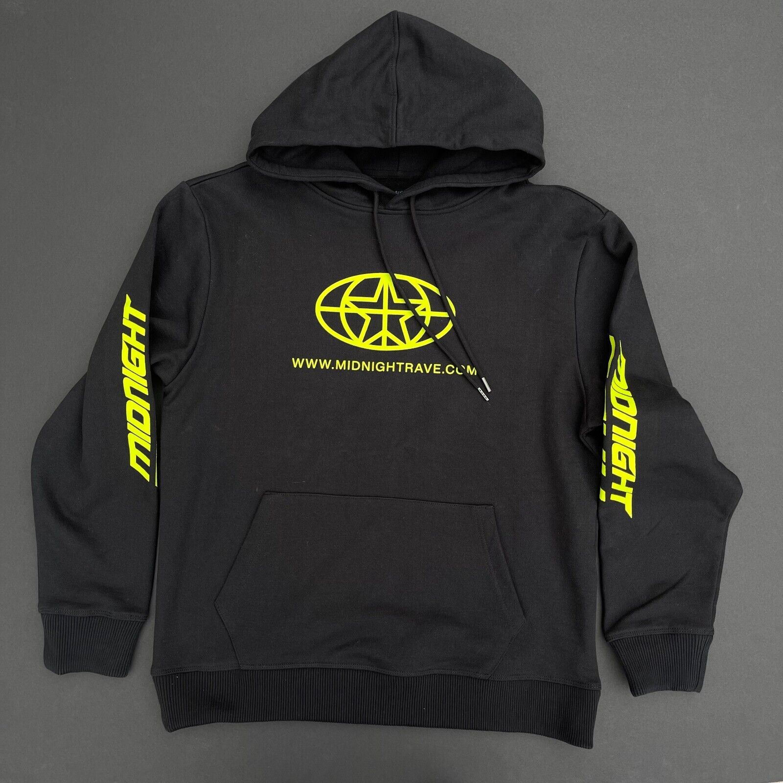 Midnight Studios Rave Shane Gonzales Black Hoodie Star Logo Midnight Studios Rave Shane Gonzales Black Hoodie Star Logo