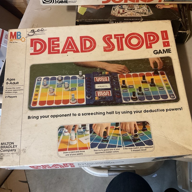 Dead Stop! (1979) Board Game – Board Game Guys