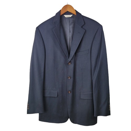 Pronto Uomo Men Two Button Blazer Sport Coat Jacket Size 40 T Tall Black WoolのeBay公認海外通販｜セカイモン